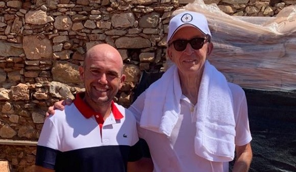 Taormina Sporting club. Bernard Arnault (proprietario di LVMH ...