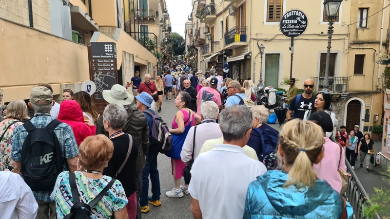 Fichera: "I numeri di Taormina sono ben lontani per parlare di overtourism"