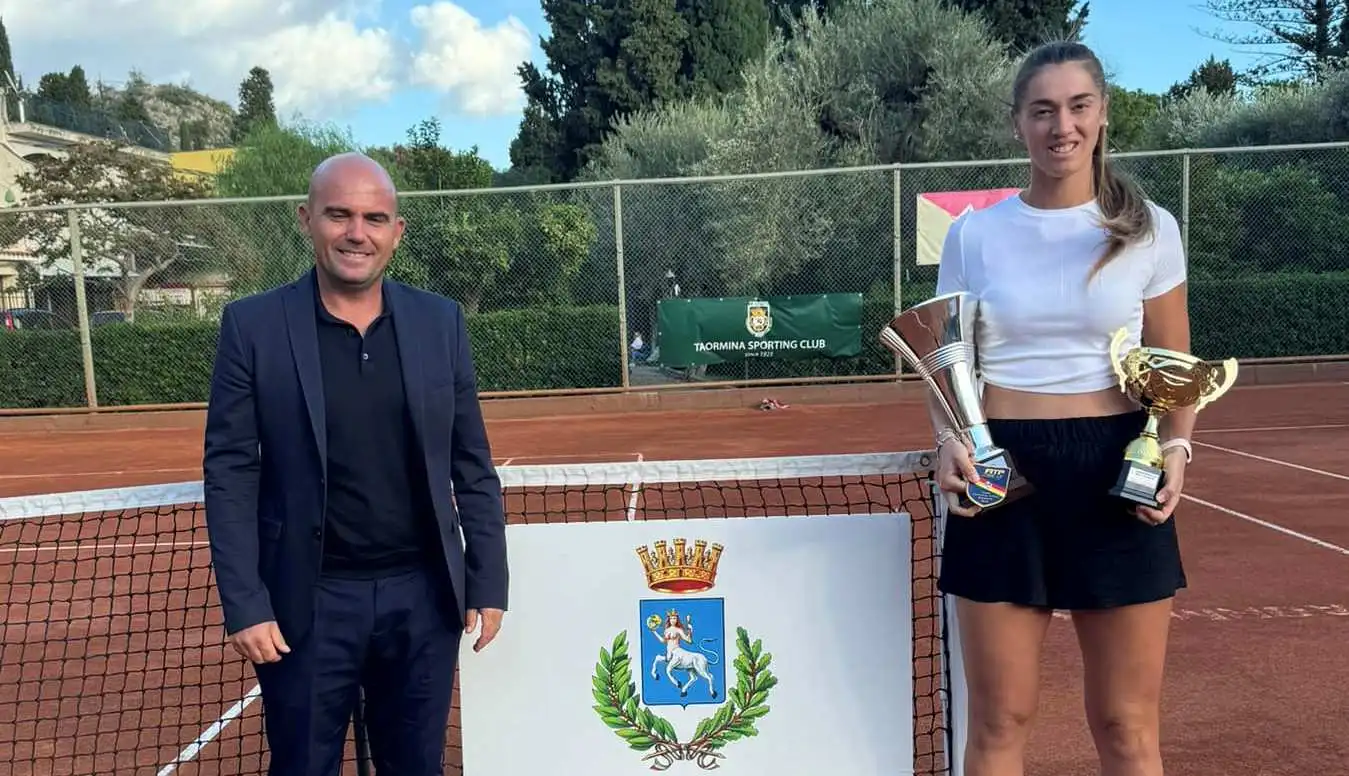 Taormina. Miriana Tona vince i Campionati Siciliani Assoluti 2024 di tennis